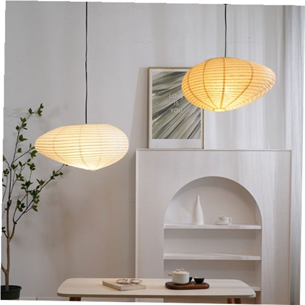 Japanese Paper Lantern, Wabi Sabi Paper Pendant Lights – indochinadecor