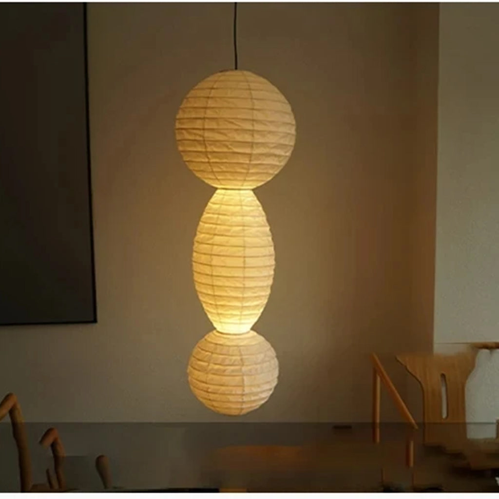 Washi Paper Pendant Light – indochinadecor